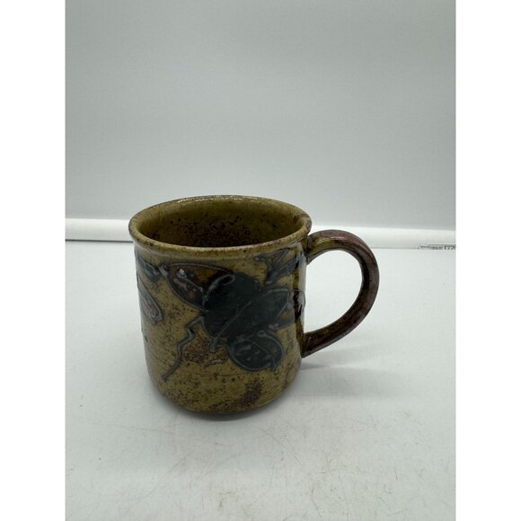 Hand Crafted | Dining | Vintage Primitive Rustic Pottery Mug Coffee Cup ...